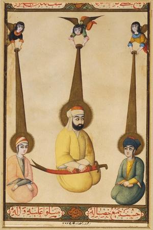 'The First Three Shiite Imams: Ali with His Sons Hasan and Husayn ...