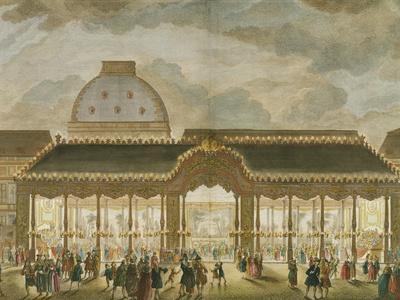 'Perspective View of the Carousel Room' Giclee Print | Art.com