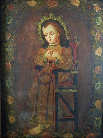 Peruvian Colonial Painting of Christ Giclee Print | Art.com
