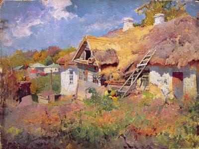 'Ukrainian Cottages, 1906' Giclee Print - Petr Levchenko | Art.com