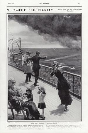 Lusitania Sinking Painting