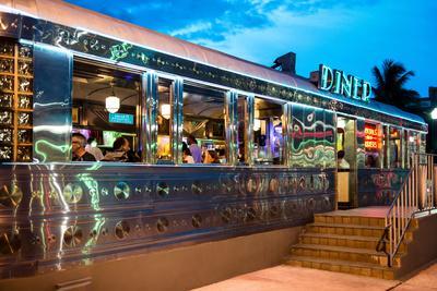'Miami South Beach and Art Deco - Diner Restaurant - Florida - USA ...