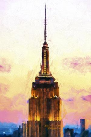 Empire State Building Pop Art