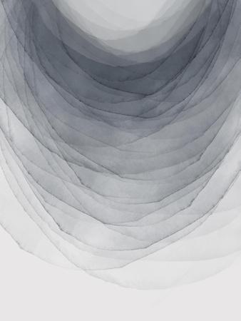 'Grey Half Moon II' Art Print - PI Studio | Art.com