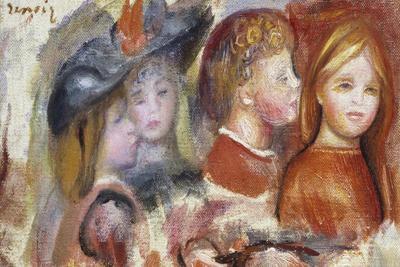 Study of Young Girls; Etudes De Jeunes Filles Giclee Print - Pierre ...
