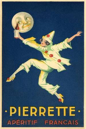 'Pierrette, French Apertif' Art Print | Art.com