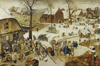 'The Census at Bethlehem' Giclee Print - Pieter Bruegel the Elder | Art.com