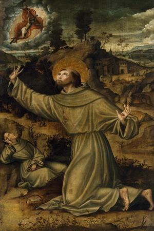 'Stigmata of St Francis, Part of Dismembered Santo Cristo Altarpiece ...