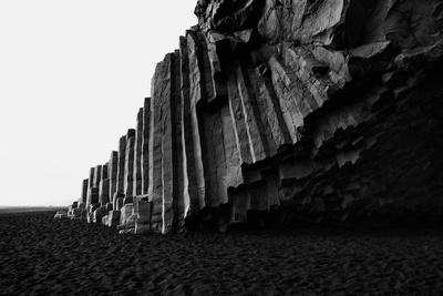 'Pillars of the Beach' Photographic Print - Howard Ruby | Art.com