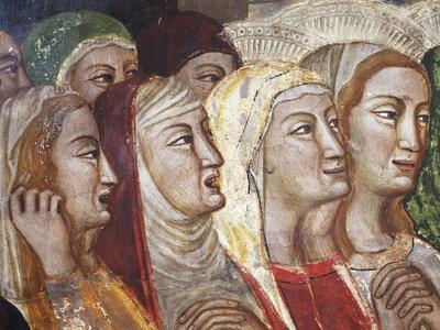 'Pious Women, Detail from Ascent to Calvary Fresco' Giclee Print | Art.com