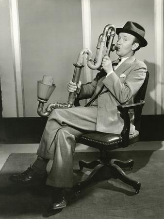 'Pipe Player' Photo | Art.com