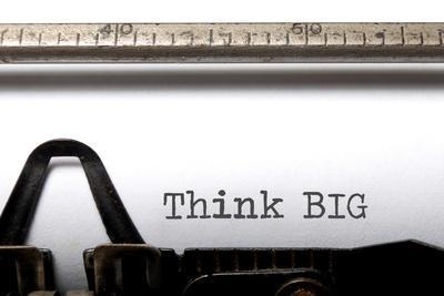 'Think Big' Art Print - Pixelbliss | Art.com