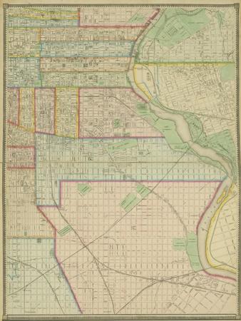 'Plate 5, Map of the Whole Incorporated City of Philadelphia, 1867 ...