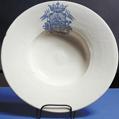 'Plate Decorated with Coat of Arms, Ceramic, Castelli Manufacture ...