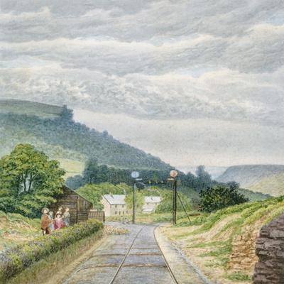 'Pontypridd, 1855 (W/C & Pencil on Paper)' Giclee Print - John ...