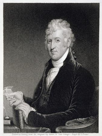 'Portrait Engraving of David Humphries' Giclee Print | Art.com