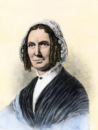 Portrait of Abigail Fillmore, Wife of Millard Fillmore (1800-1874 ...