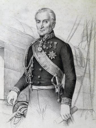 'Portrait of Admiral Albini, Italy' Giclee Print | Art.com