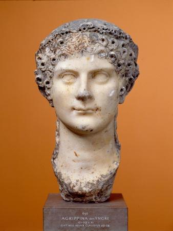 Portrait of Agrippina the Younger (Agrippina Minor) Giclee Print | Art.com