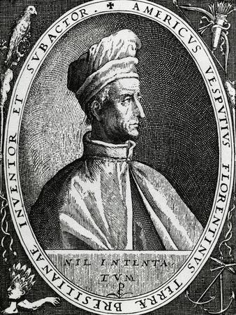 Portrait of Amerigo Vespucci Giclee Print | Art.com