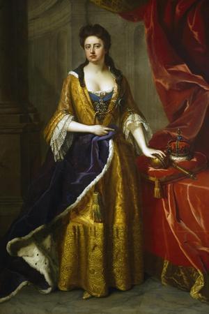 Portrait of Anna Stuart, Queen of England, Scotland and Ireland Giclee ...
