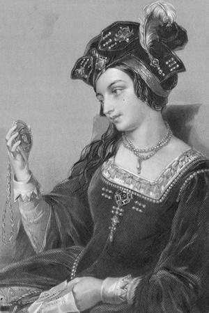 Portrait of Anne Boleyn Giclee Print | Art.com