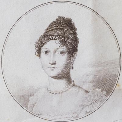 'Portrait of Archduchess Maria Josepha of Austria' Giclee Print | Art.com