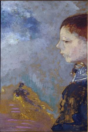 'Portrait of Ari Redon on the Marine Pass - 1897. Oil on Canvas' Giclee ...