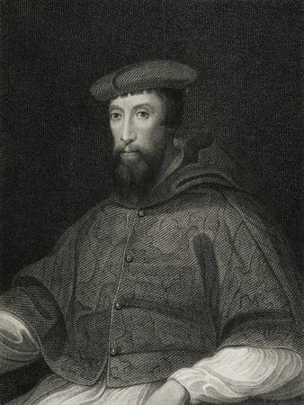 'Portrait of Cardinal Reginald Pole' Giclee Print | Art.com