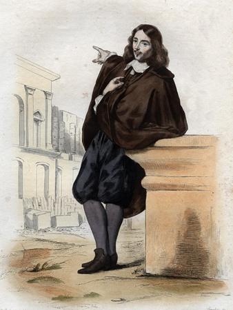 'Portrait of Claude Perrault (1613-1688), French architect, physician ...