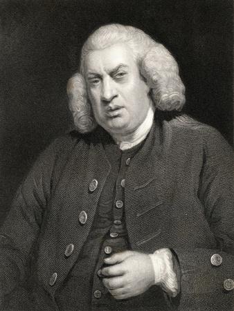 'Portrait of Dr. Samuel Johnson (1709-84)' Giclee Print - Sir Joshua ...