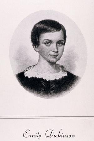 'Portrait of Emily Dickinson' Giclee Print | Art.com