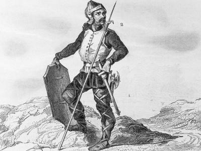 'Portrait of Frank Soldier' Giclee Print | Art.com