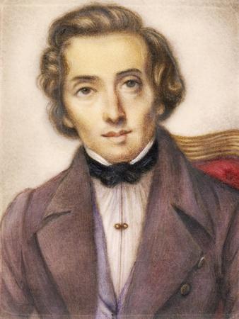 Portrait of Frederic Chopin Giclee Print | Art.com