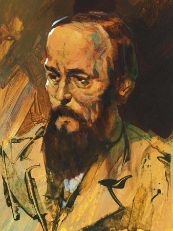 Portrait of Fyodor Mikhailovich Dostoevsky (Moscow, 1821-St Petersburg ...