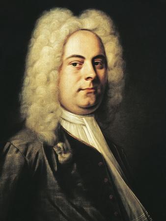 'Portrait of George Friedrich Handel' Giclee Print | Art.com