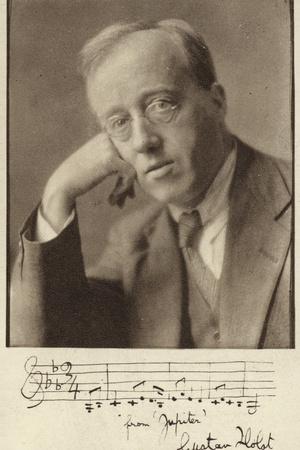 'Portrait of Gustav Holst' Photographic Print | Art.com