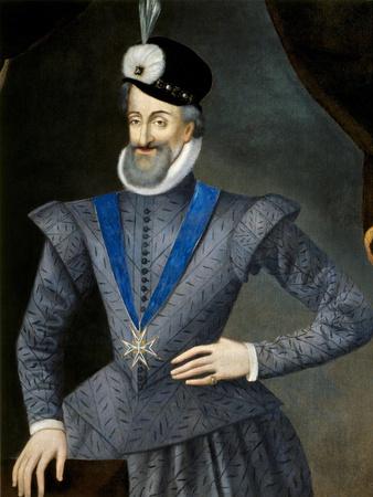 Portrait of Henry Iv, King of France Giclee Print | Art.com
