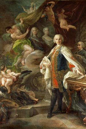 Portrait of Italian Castrato Singer Farinelli by Corrado Giaquinto ...