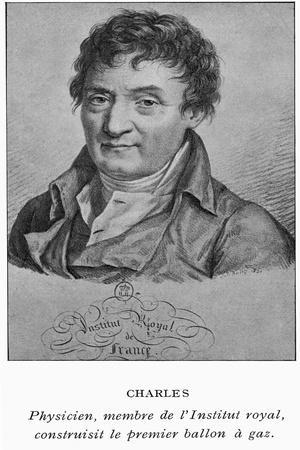 'Portrait of Jacques Charles' Giclee Print | Art.com