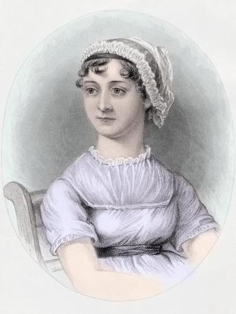 'Portrait of Jane Austen, C.1850' Giclee Print - Cassandra Austen | Art.com