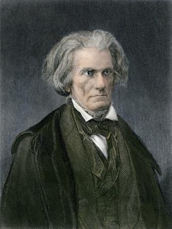 'Portrait of John Caldwell Calhoun (1782-1850) American Politician ...