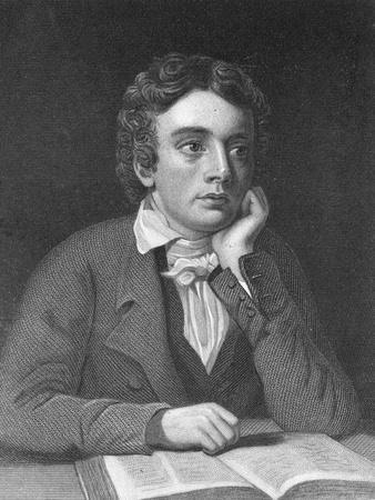 Portrait of John Keats, after a Painting by Joseph Severn Giclee Print ...