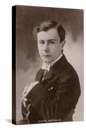 Portrait of Joseph Hofmann Stretched Canvas Print | Art.com