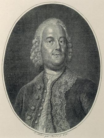 'Portrait of Karl Heinrich or Carl Heinrich Graun' Giclee Print | Art.com