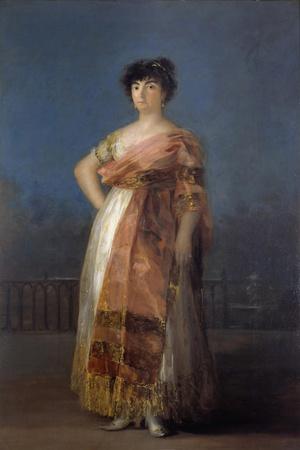 'Portrait of La Tirana by Francisco De Goya' Giclee Print | Art.com