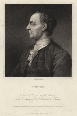 'Portrait of Leonhard Euler' Giclee Print | Art.com