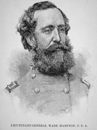 Portrait of Lieutenant General Wade Hampton Giclee Print | Art.com