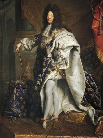 Portrait of Louis XIV of France, known as Louis the Great or the Sun ...
