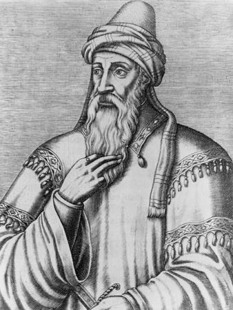 Portrait of Maimonides Giclee Print | Art.com